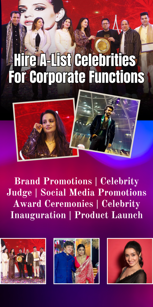 Book A Celebrity For Events | Hire An Artist For Events | Price